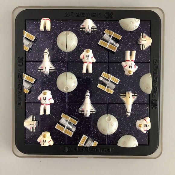 DaMert | Other | Vintage 998 3d Squares Space Shuttle Puzzle | Poshmark